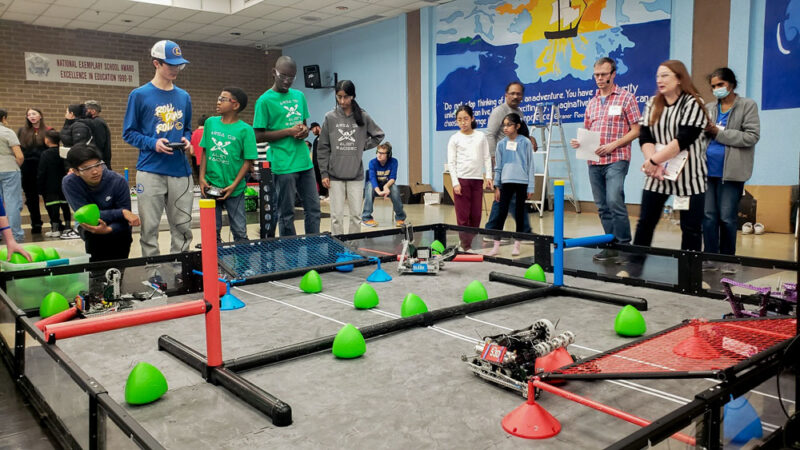 Eleanor Roosevelt's Robotics Team Competes at World Championship ...