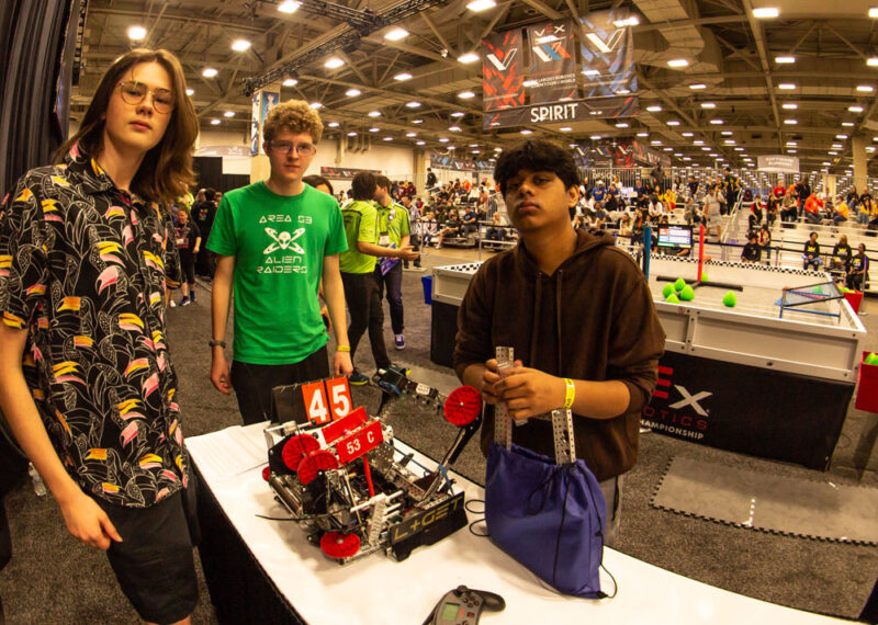 Eleanor Roosevelt's Robotics Team Competes at World Championship ...