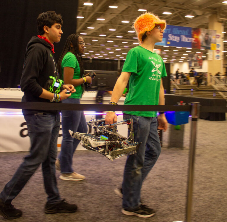 Eleanor Roosevelt's Robotics Team Competes at World Championship ...